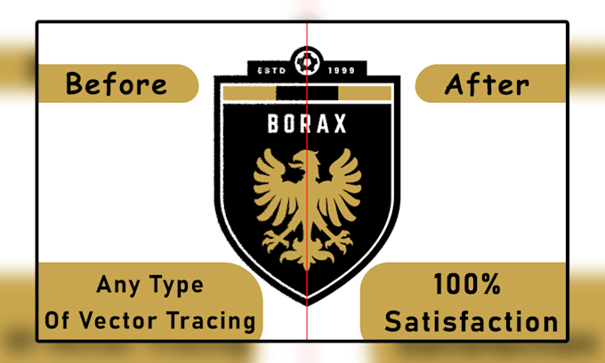 Vector tracing of logo or image, from png, jpg, psd, pdf, ai, svg in ...