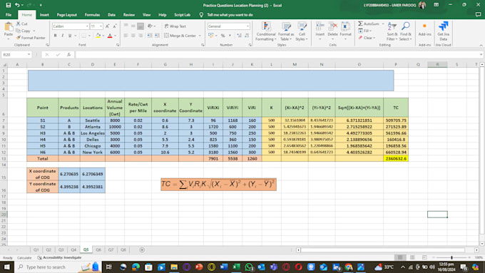 Design custom excel sheets with advanced formulas and charts by Umer_712 | Fiverr