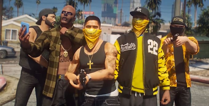 Make fivem custom chain, fivem gang clothing, custom pocket flag ...