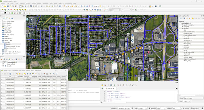 Georef, digitize, and create shapefiles from raster image by Awaisbilal1000 | Fiverr