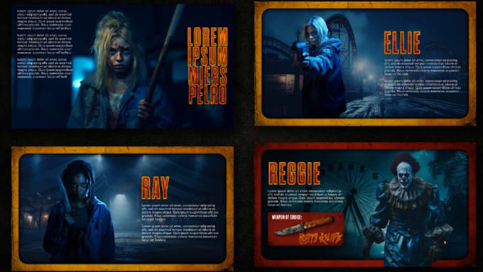 Design film pitch deck presentation for films, tv shows, pitch deck ...