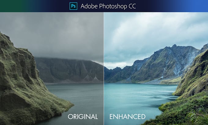 Edit, enhance and retouch landscape photos using photoshop by ...