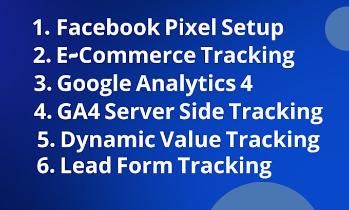 Fix or setup facebook pixel with conversion api google analytics 4 by gtm by Web_tracker_ | Fiverr