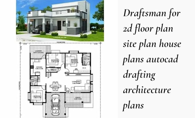 Be draftsman for floor plan, site plan, house plans, autocad drafting ...