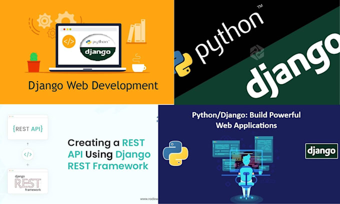 Do web application and restfull api project in python django framework by Programmaticpen | Fiverr