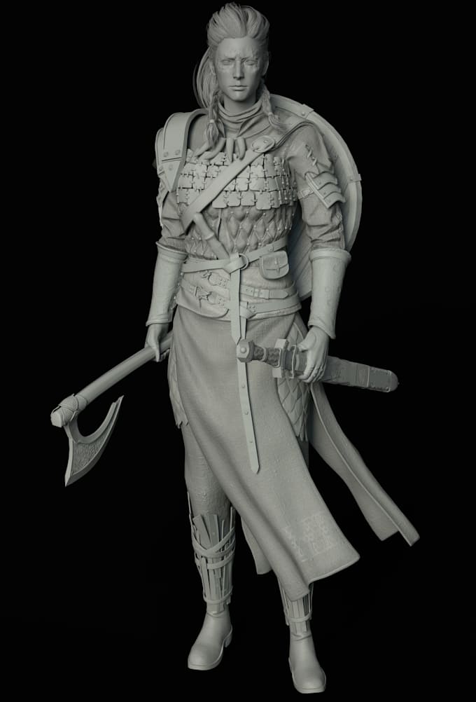 Digital clay 2d sketch to 3d model,dnd mini creature,cnc,3d statue ...