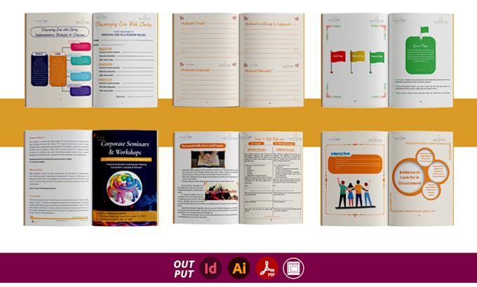 Design unique pdf lead magnet, ebook, workbook or brochures by Najibullah130 | Fiverr