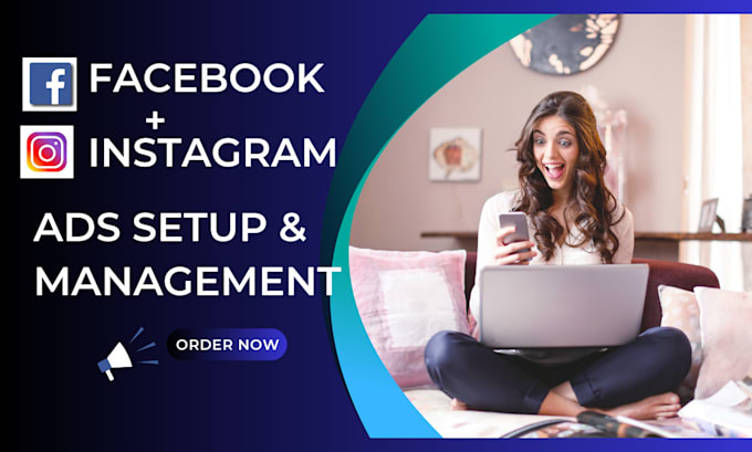 Setup facebook instagram meta ads campaign advertising manager by Sidramubeen | Fiverr