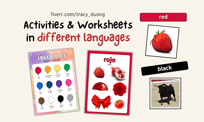 Design custom kids worksheets, tpt teaching materials for students in ...