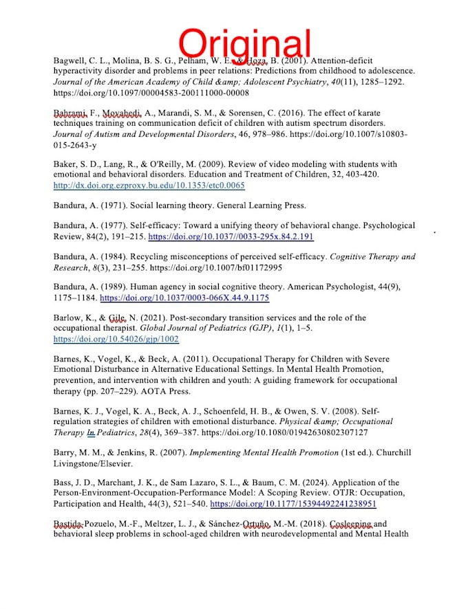 Check your reference list for formatting and accuracy by Erica_morgan ...