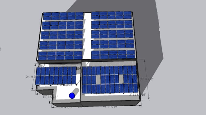 Design solar plants on pvsyst, sketchup, autocad by Abdullah035 | Fiverr