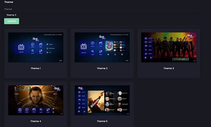 Do latest ibo player, mac activation, multi dns, admin panel reseller ...