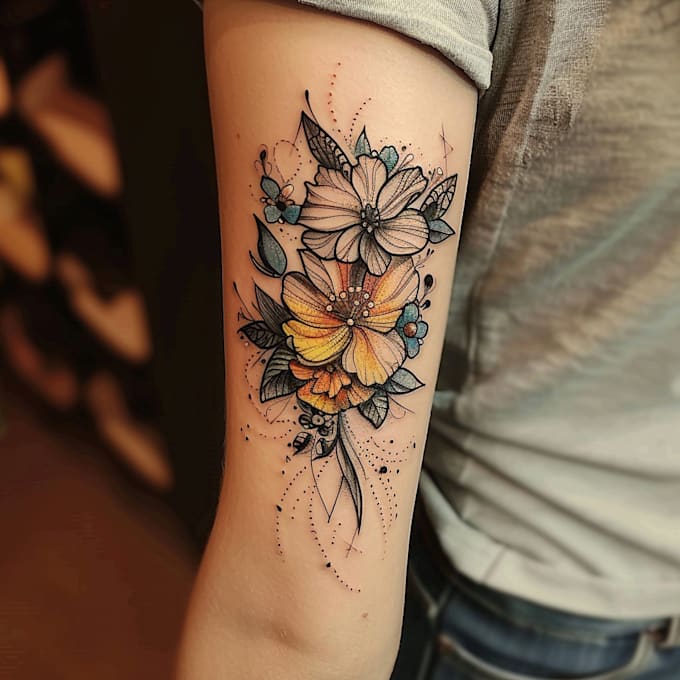 Create a custom tattoo design, tattoo sleeve by Jakobrener | Fiverr