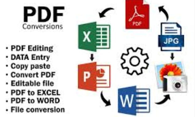 Convert pdf to excel, scanned pages to excel, image to excel data entry by Masudchem | Fiverr