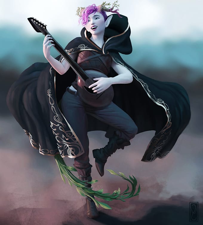 Make a dnd character art and dnd art by Stingaroo | Fiverr