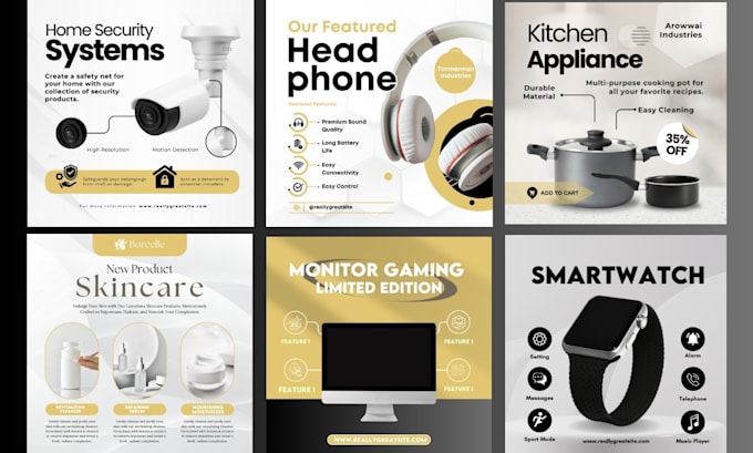 Design editable canva templates and amazon listing images by ...
