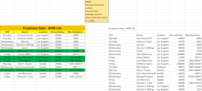 Do Excel Data Cleaning Merging Splitting Formatting And Sorting By