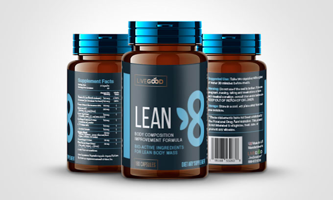 Do professional supplement label and food packaging design by ...