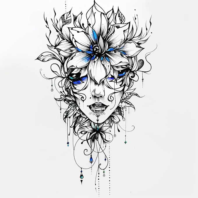 Create a tattoo design of tattoo sleeve by Jannikstein | Fiverr