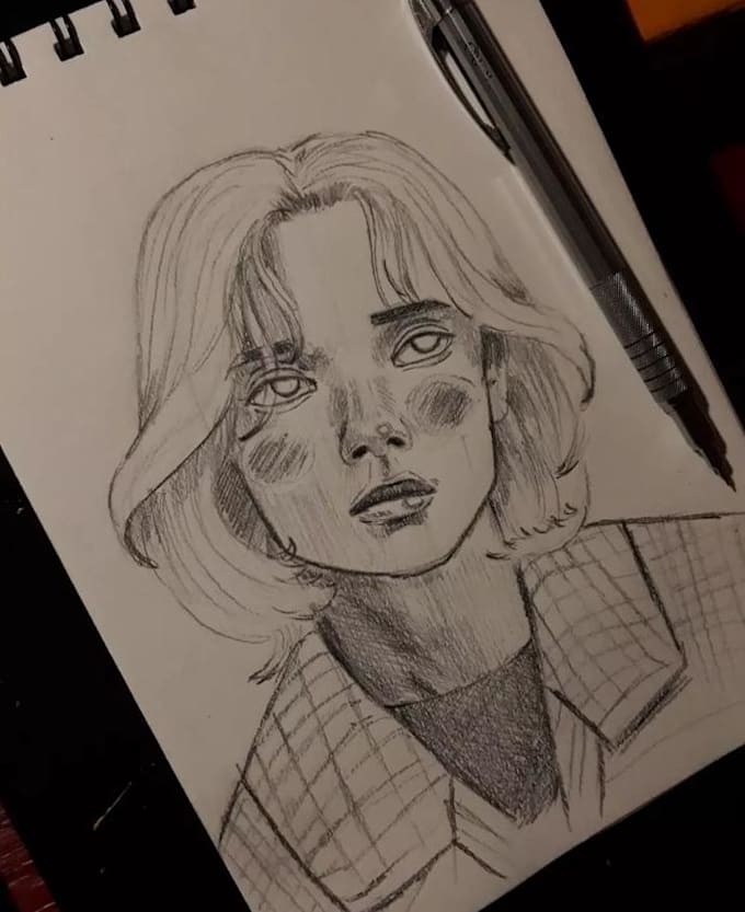 Traditional drawing, character design, erotic art by Yoshh99 | Fiverr