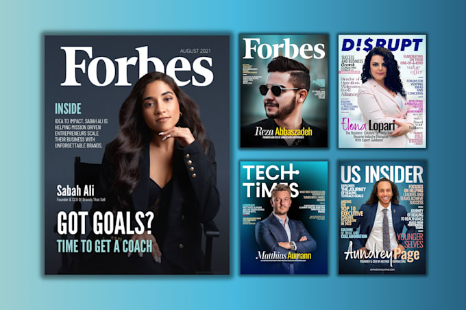 Design custom magazine covers, professional print and digital covers by ...