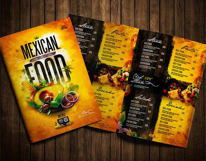Be your professional restaurant food menu designer by Euphoricart4 | Fiverr