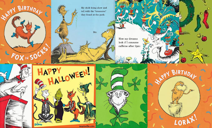 Design captivating childrens dr seuss book cover and illustration ...