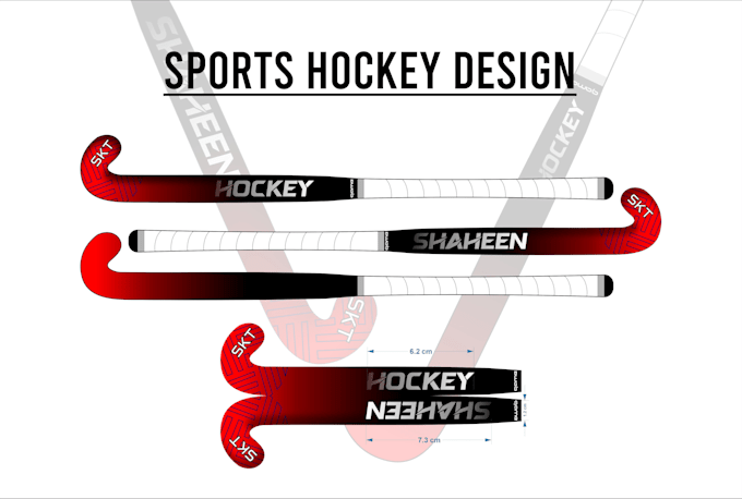 Design custom hockey sticks and baseball bats for you by ...