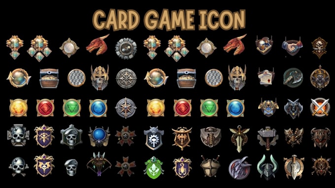 Design unique game icon, 2d, 3d icon, game art, game asset, game ui by ...