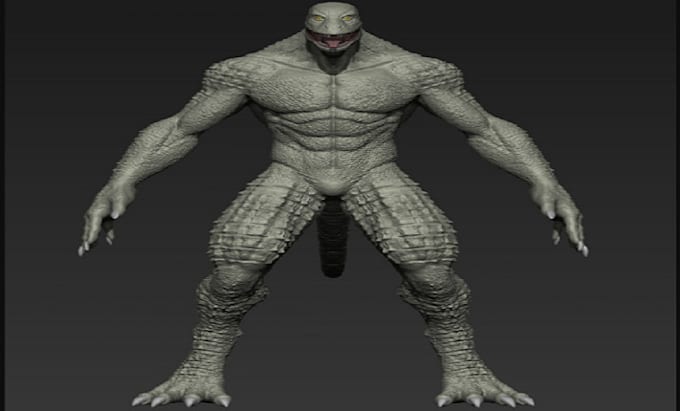 Carve 3d humanoid character in zbrush,ztl file,3dfunko character,bjd ...