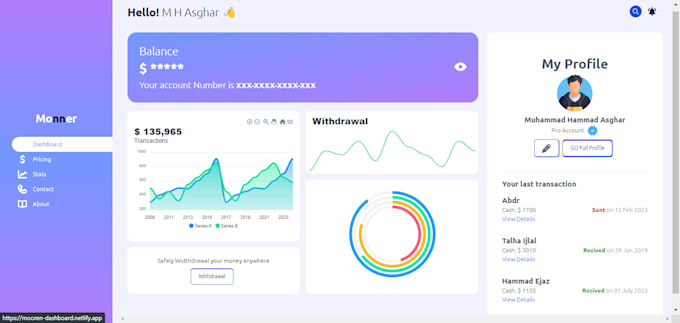Convert figma design to reactjs, html css, tailwind css by Mh_asghar ...