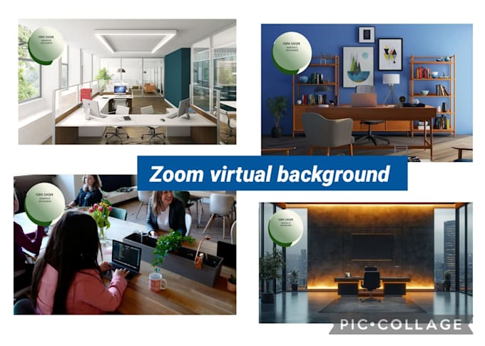 Create a virtual background for google meet and zoom