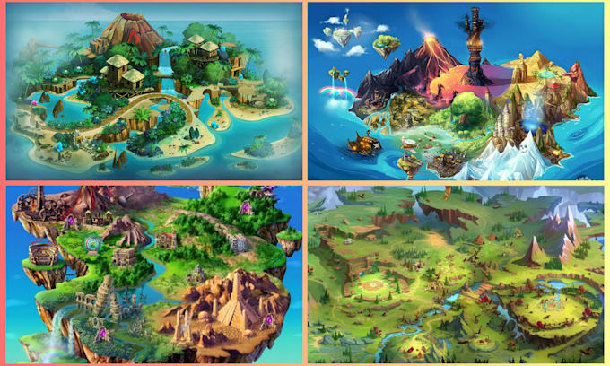 Draw nft roadmap game map nft design road map crypto tokenomics game ...