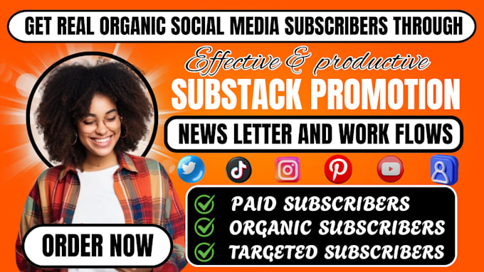 Do organic substack promotion, substack page link promotion to active ...