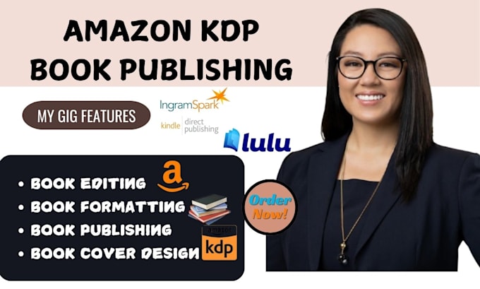 Format kdp books and ebooks, edit for amazon kdp or kindle direct publishing by Kidlitformatter ...