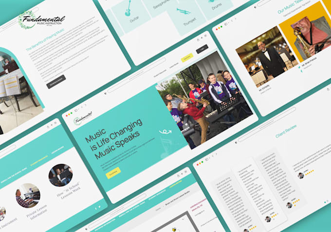Do website ui ux design google sites dashboard design figma by ...