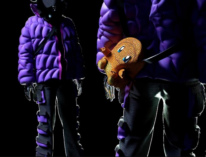 3d clothing, cloth design for second life characters, sansar and sims ...