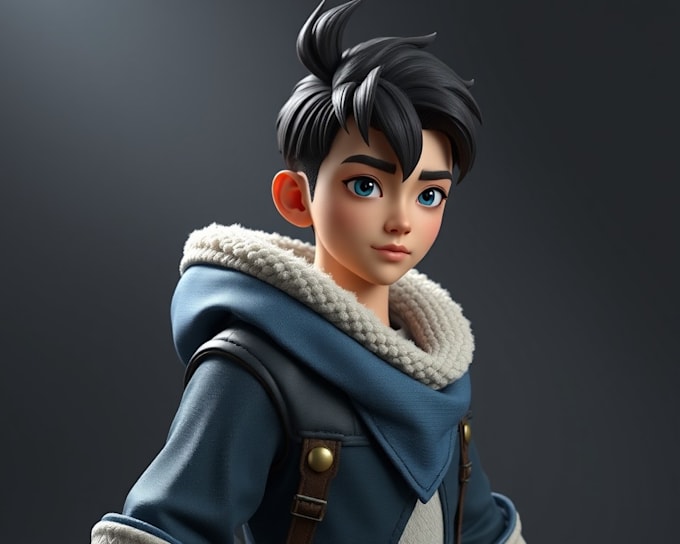 Make 3d game character or 3d character design using iclone 8, cc4 ...