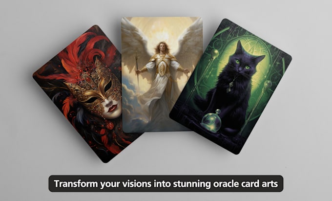 Design personalized tarot and oracle card illustrations by Tarot_studio ...