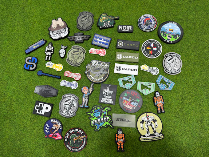 Design custom military, airsoft , pvc patch badge and logo by ...