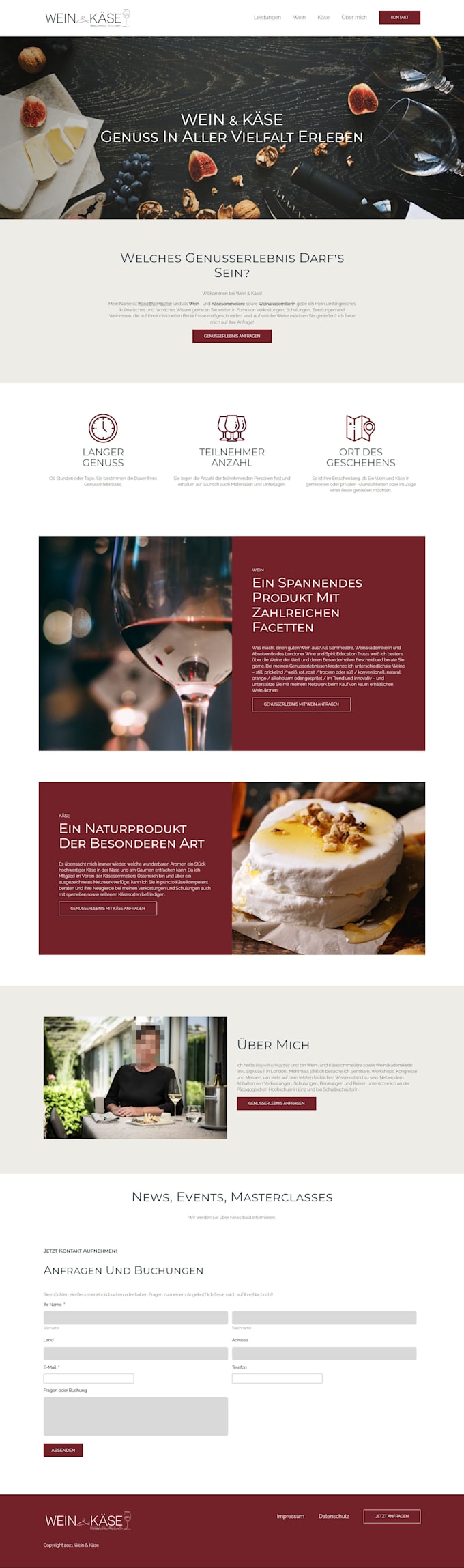 Create wordpress website or html landing page design with css javascript and php by Roman_remus ...
