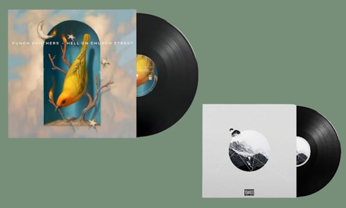 Draw album cover art for rock, death metal music, heavy metal, music ...