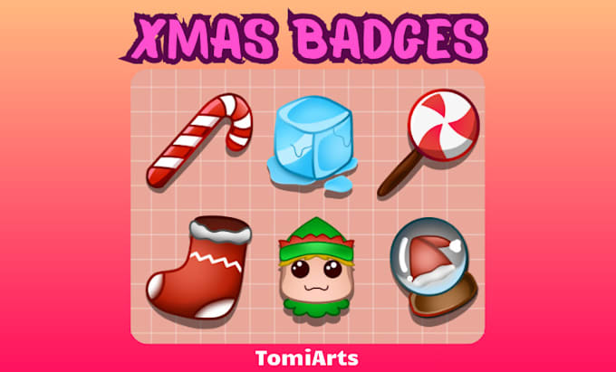 Do custom badges for your channel by Tomiarts_ | Fiverr