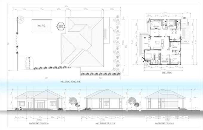 Draw 2d floor plans, elevations, sections and render 3d floor plans by Nhanha2705 | Fiverr