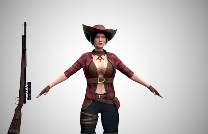 3d character design, custom game, roblox 3d model, render,ue5 rig, mona ...