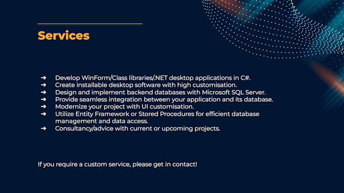 Develop or assist with c sharp desktop applications by Minisaints | Fiverr