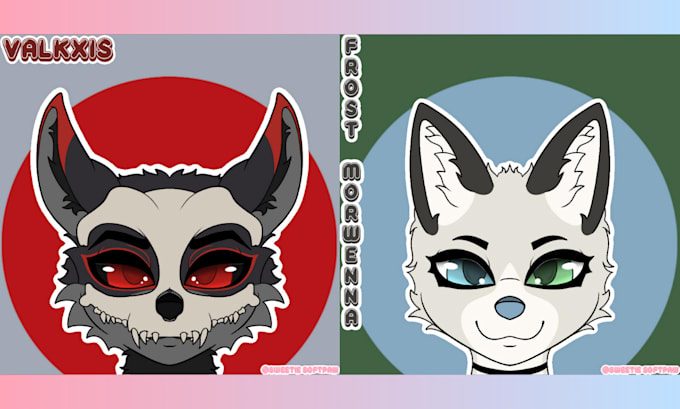 Create a custom furry profile picture by Sweetie_softpaw | Fiverr