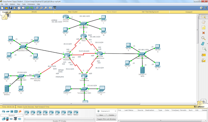 Ccna labs packet tracer gns3 by M_talha936 | Fiverr