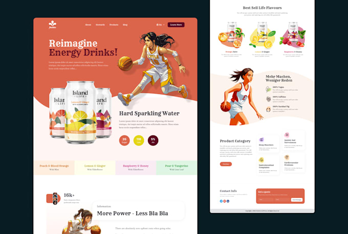 Do modern website ui mobile app ui landing page ui ux design in figma by Web_motion | Fiverr