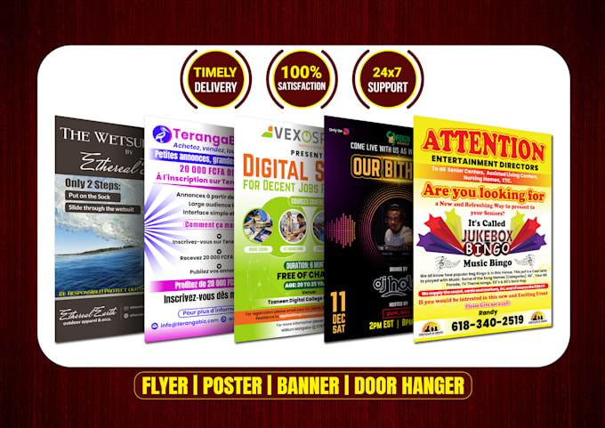 Do a quick turnaround flyer, poster, banner design by Mdsohan5252 | Fiverr